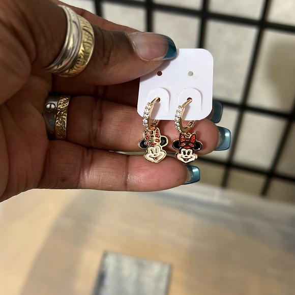 Jewelry | Minnie Mouse Gold Filled Errings | Poshmark